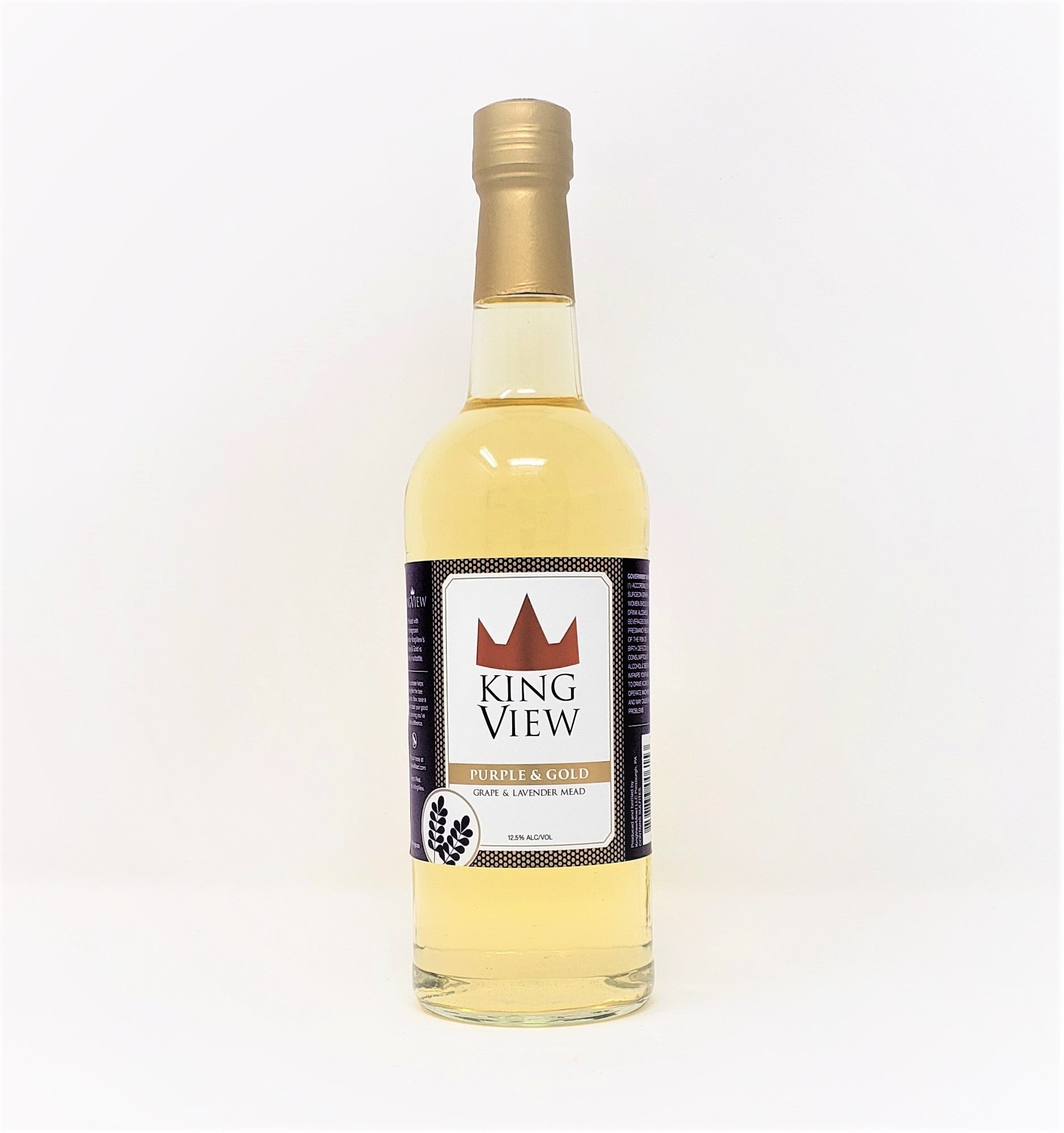 Mead - Purple & Gold | KingView Mead, Cider, Wine