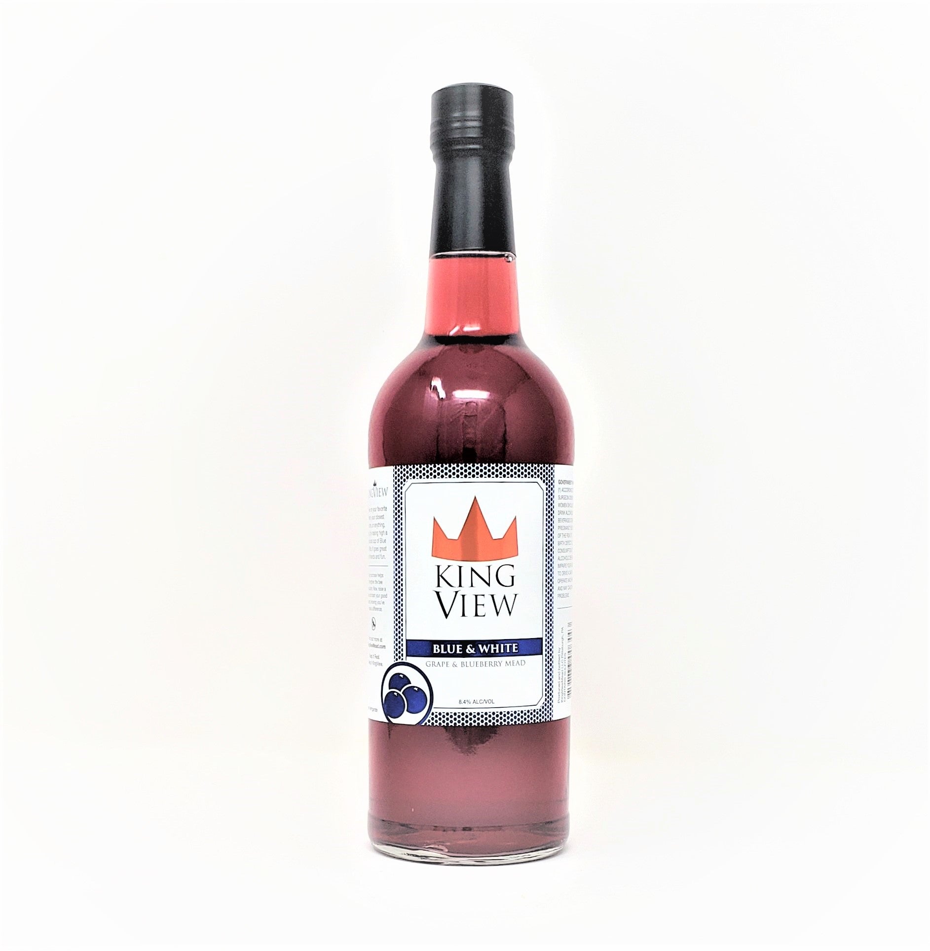 Mead - Blue & White | KingView Mead, Cider, Wine